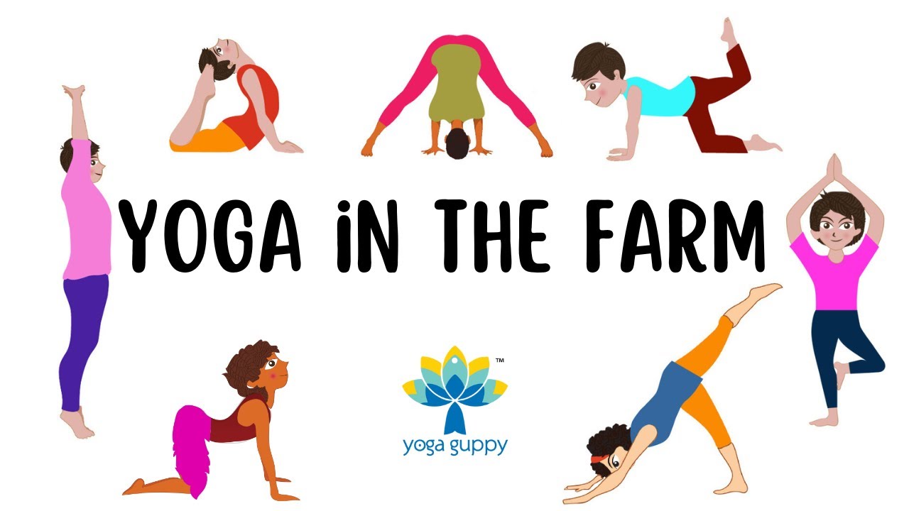 Yoga Poses for Strength & Balance | Easy Farm Animal Poses for Kids ...