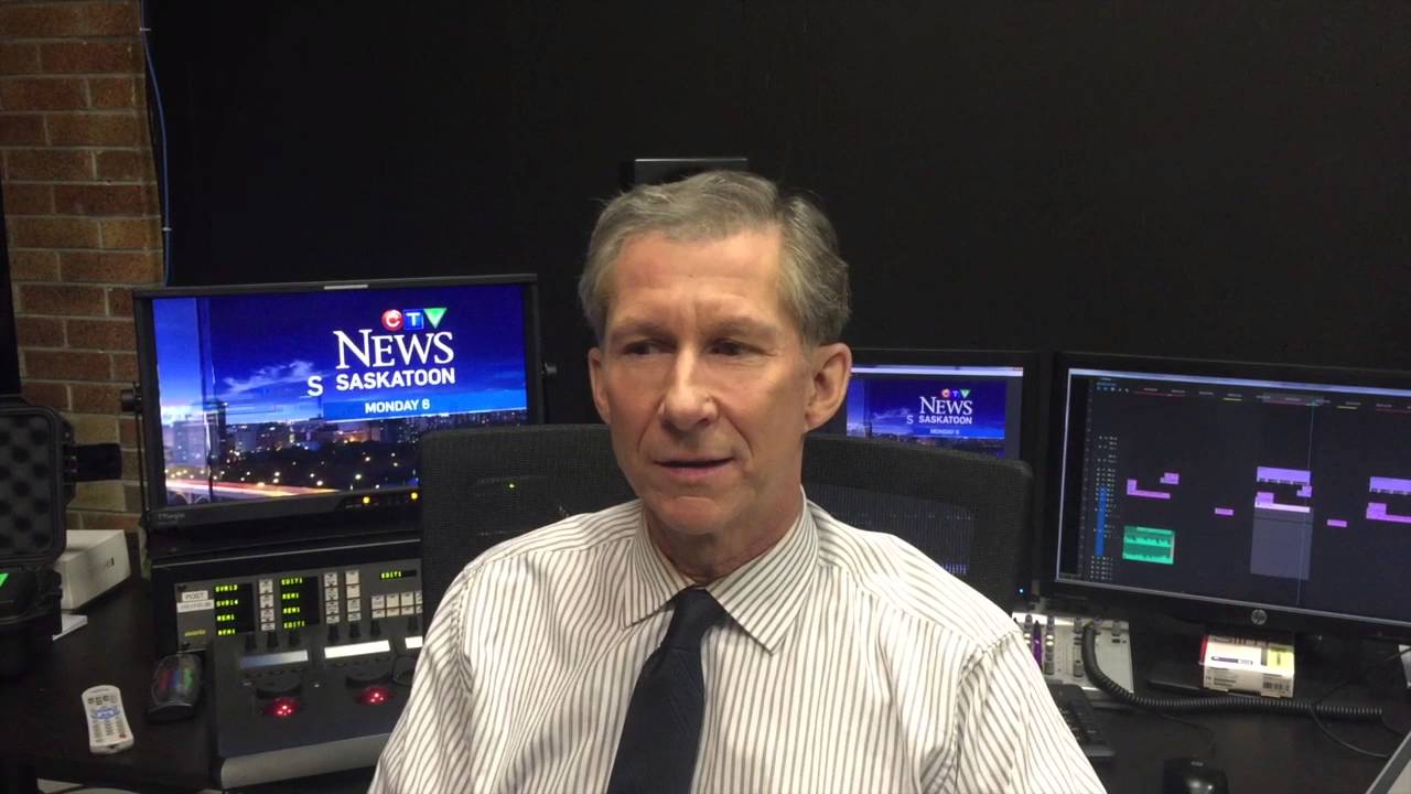 Rob MacDonald marks 40th anniversary on-air at CTV Saskatoon - YouTube