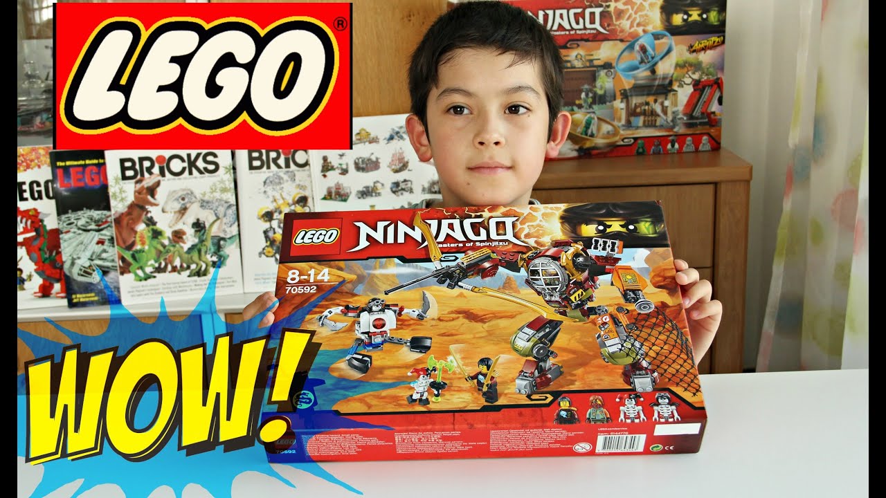 LEGO NINJAGO 70592 Salvage M.E.C. Speed build - YouTube