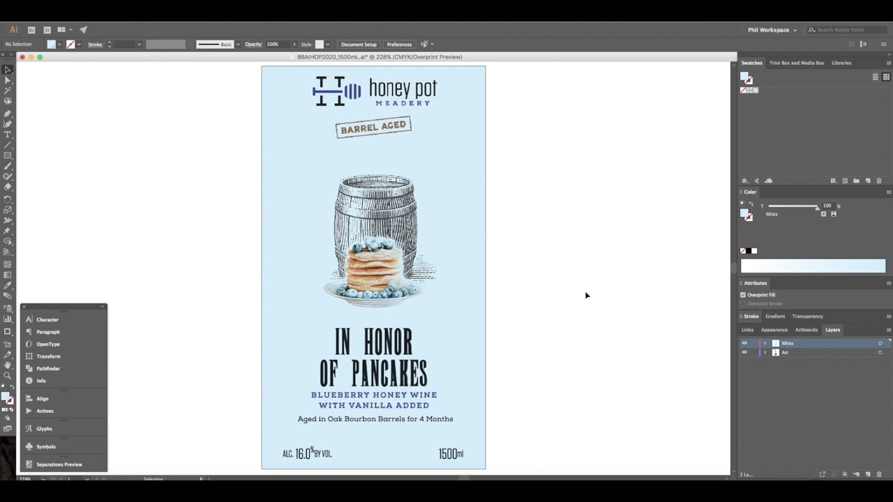 How to Build a White Layer for a Digital Label Project in Adobe ...