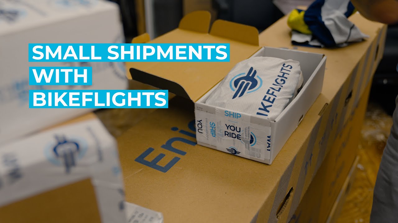 Small Package Shipments With Bikeflights - YouTube