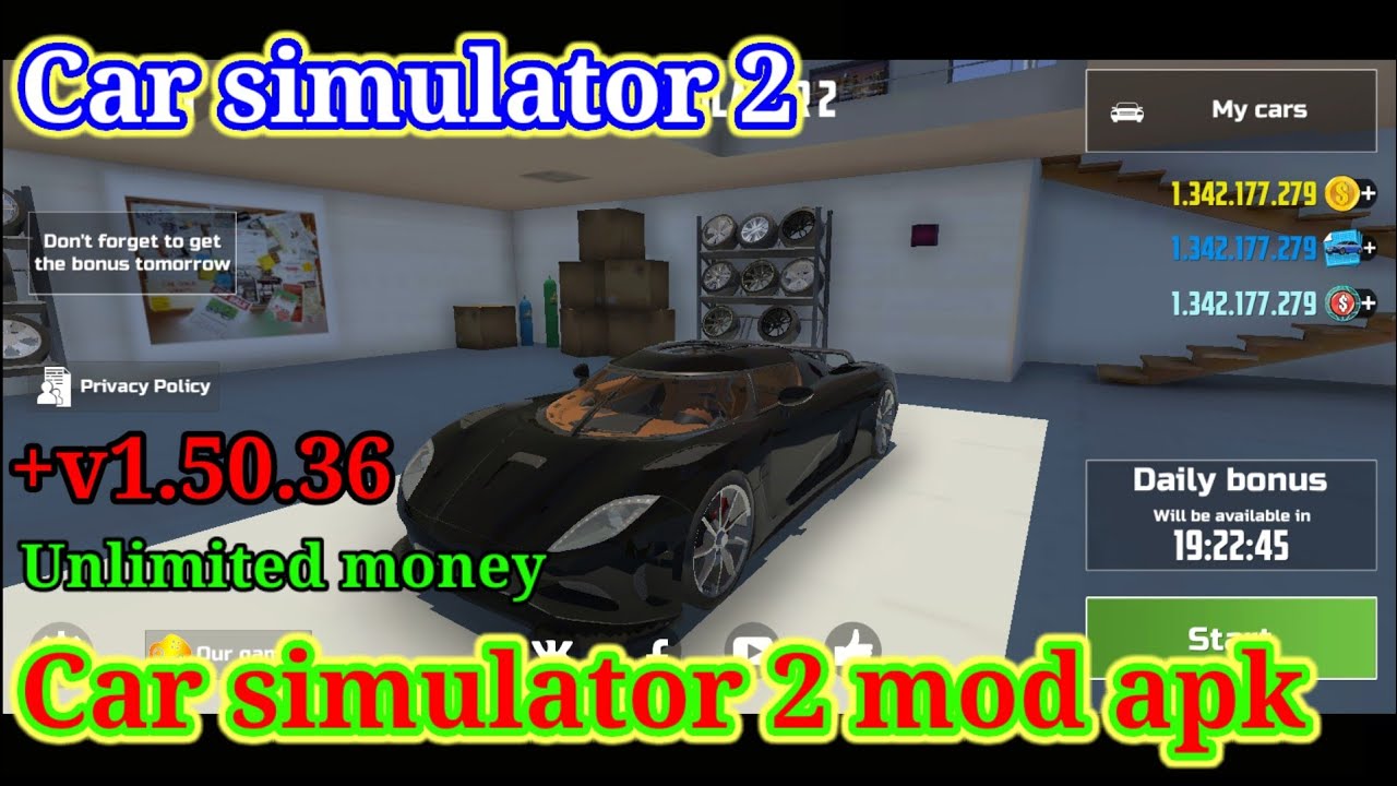 car simulator 2 || car simulator 2 mod apk || unlimited money || New ...