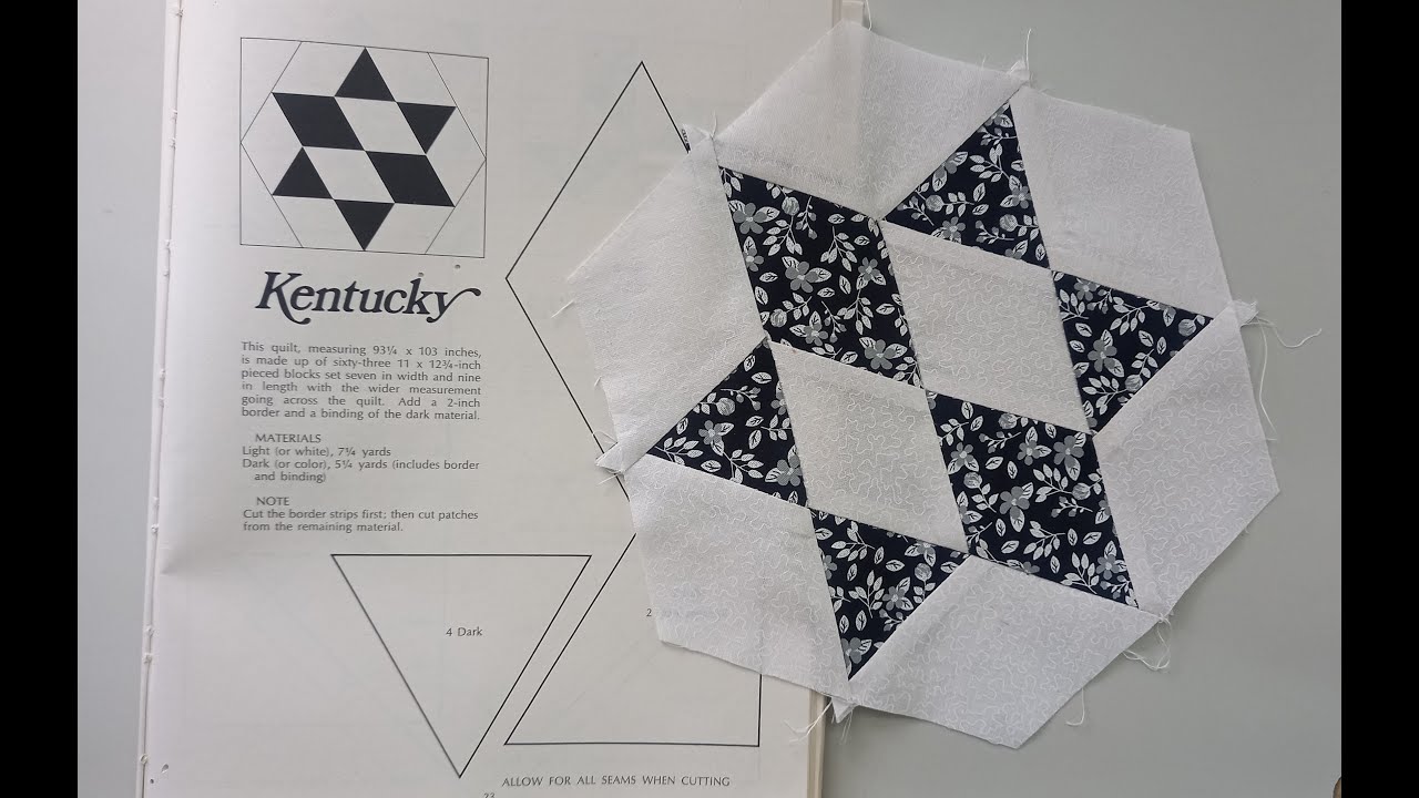 Kentucky Star Quilt Block - YouTube