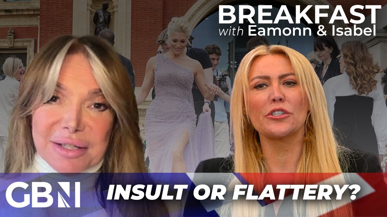 Hannah Waddingham told to 'show some LEG!': HEATED debate erupts over ...