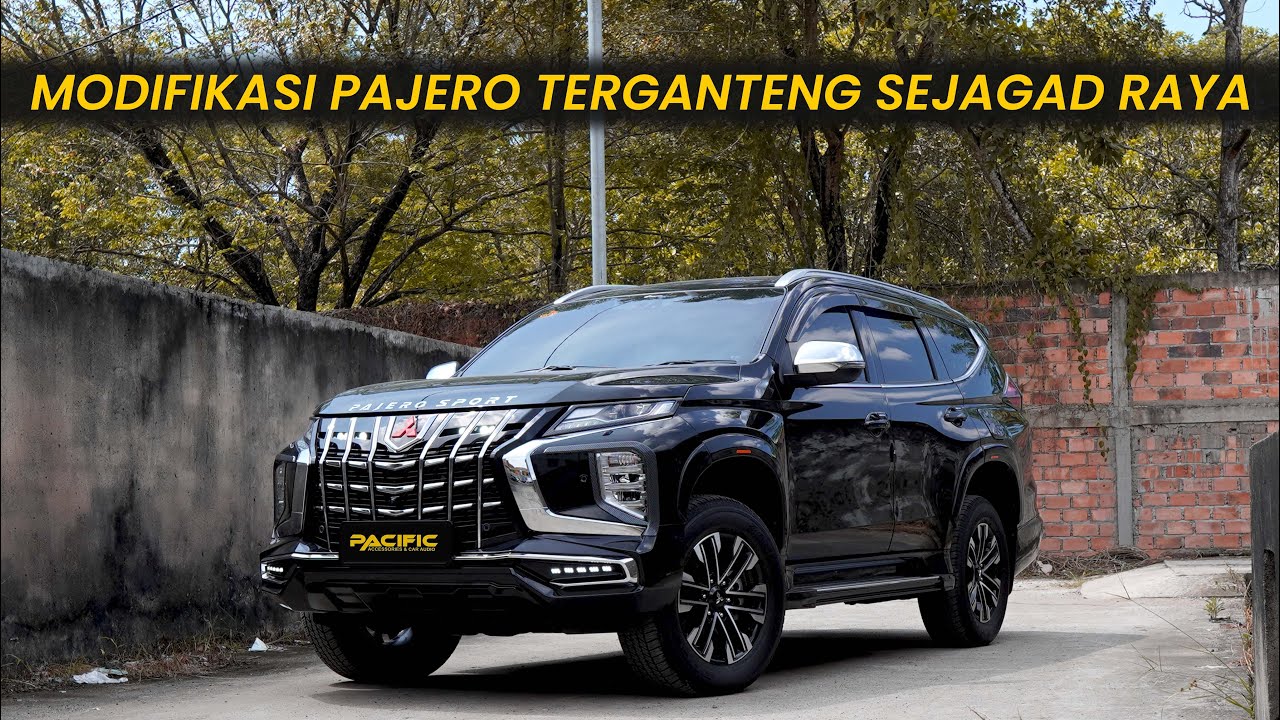 REKOMENDASI MODIF PAJERO SPORT DENGAN BODYKIT TITHUM ORI THAILAND - YouTube