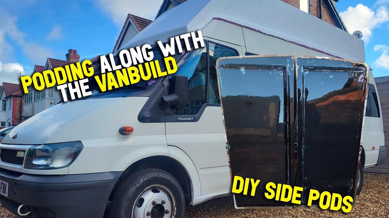 Side flares | Sleep Pods 😴 😴 | Home made side extensions for our ...