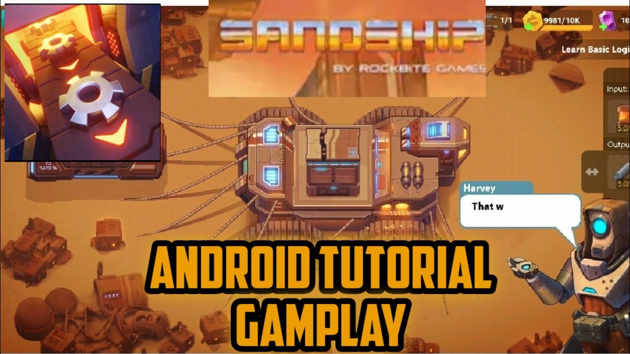 SandShip : Crafting factory | tutorial gamplay walkthrough | Android ...
