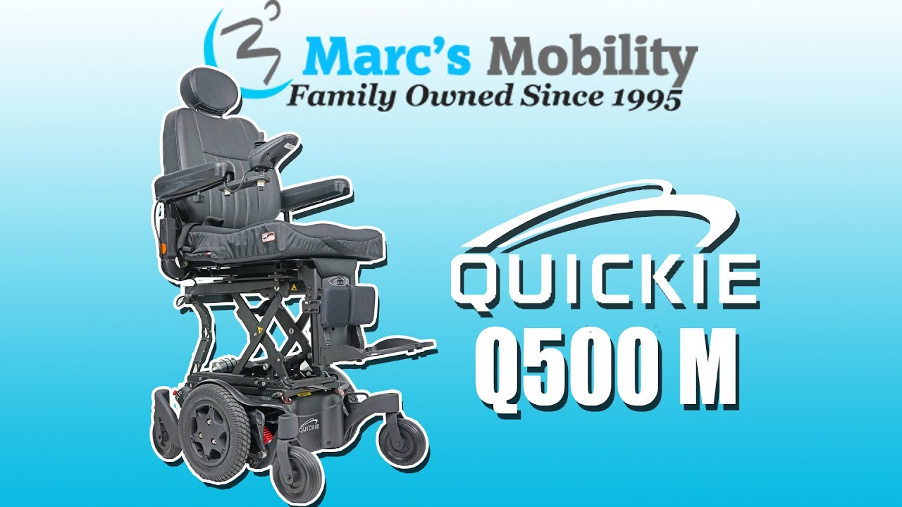 Sunrise Medical Quickie 500M with Elevating Seat - Review # 5076 - YouTube