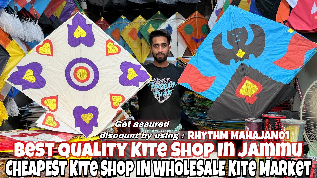 Cheapest Wholesale Kite Market Jammu 😍 | Get Assured Discount By Using ...