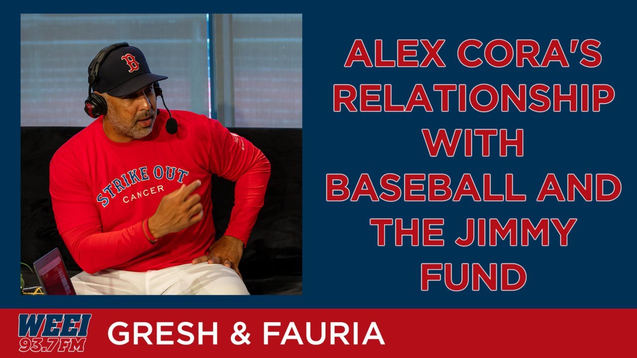 Alex Cora's relationship with baseball and the The Jimmy Fund - YouTube