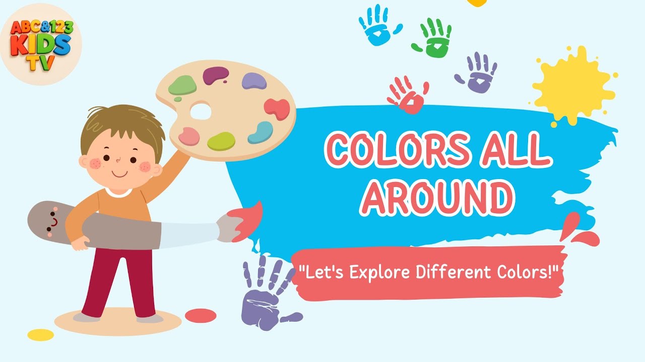 COLORS ALL AROUND kids tv - YouTube