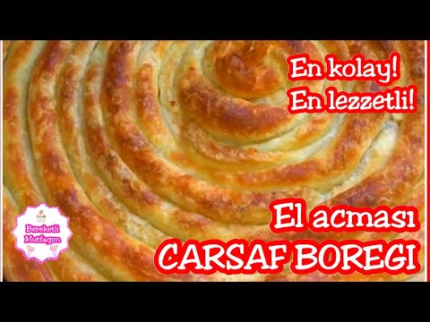 ÇARŞAF BÖREĞİ EL AÇMASI 💯 ANNE BÖREĞİ