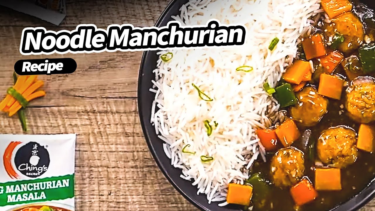 How To Make Noodle Manchurian With Ching's Schezwan Instant Noodles | Easy Recipe | Ching's ...