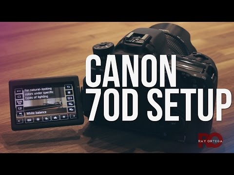 Canon 70D Settings for High Quality DSLR Video