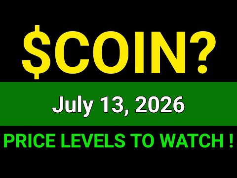 COIN Stock Technical Analysis | Coinbase Global, Inc. | July 13, 2026