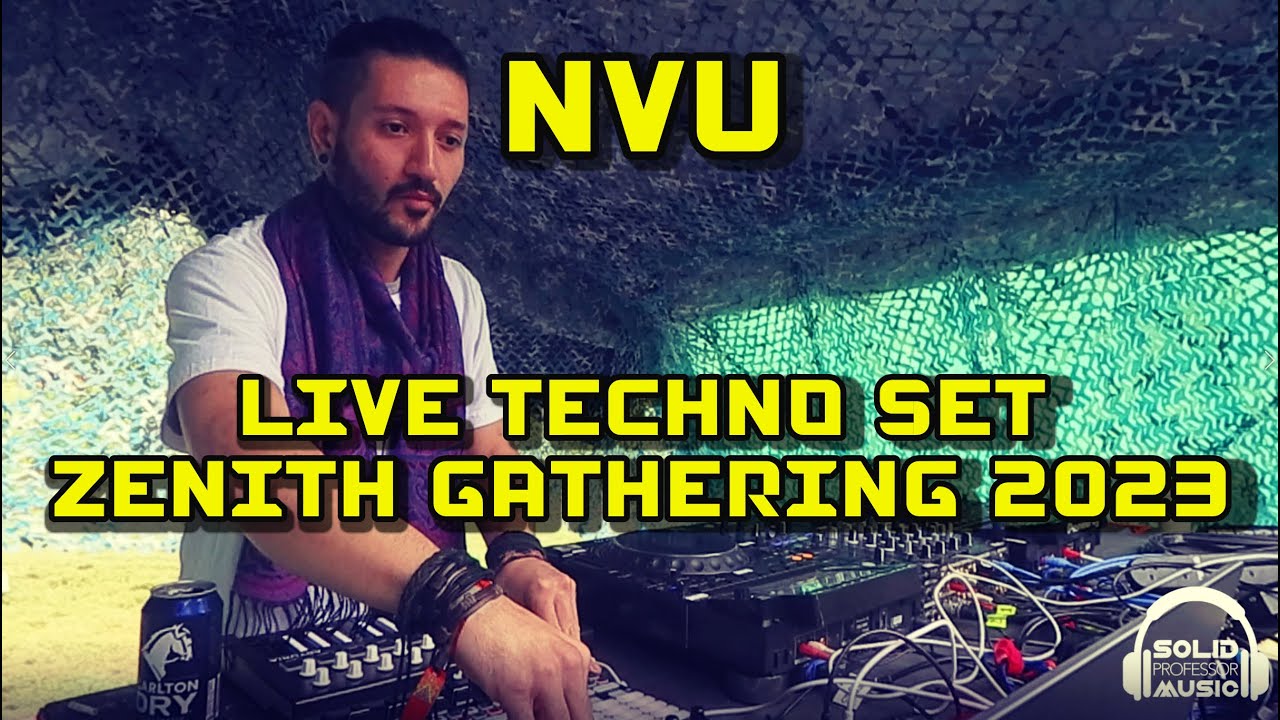 nvu - Live Techno Set @ Zenith Gathering 2023 - YouTube