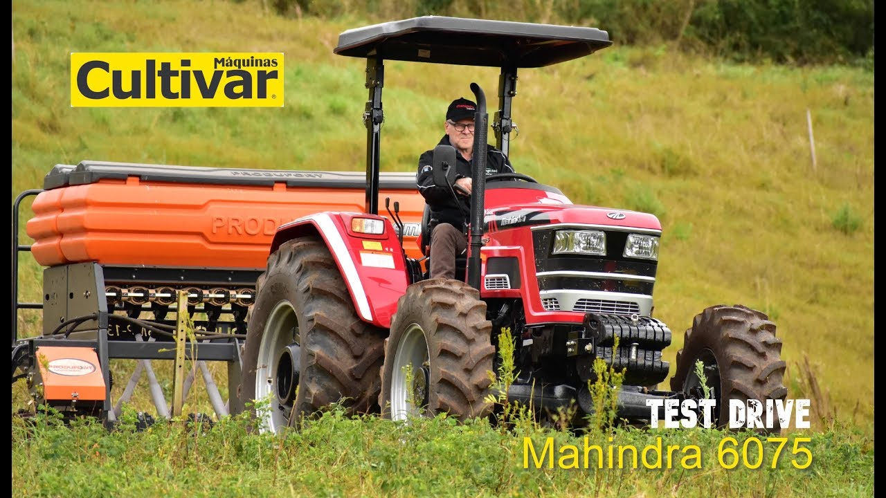 Test Drive Mahindra 6075 - YouTube