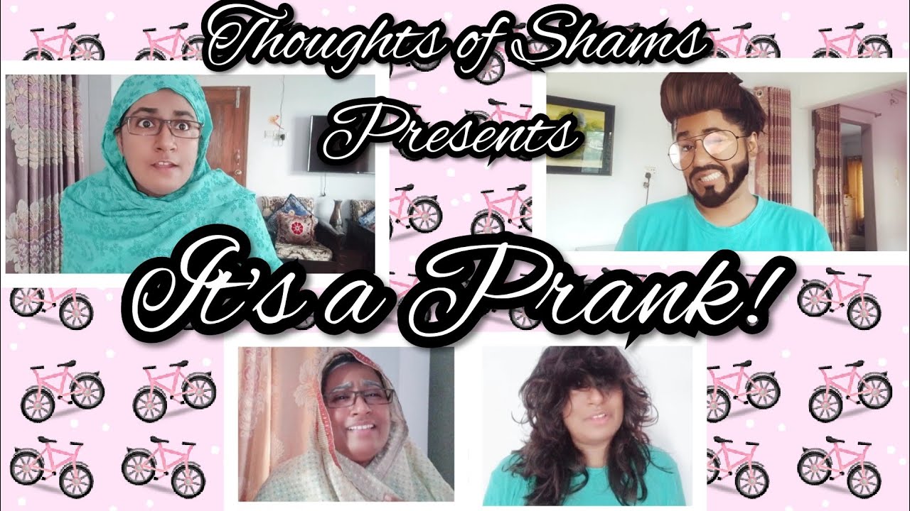 It's a Prank! 🤣/New Funny video/ Thoughts of Shams - YouTube