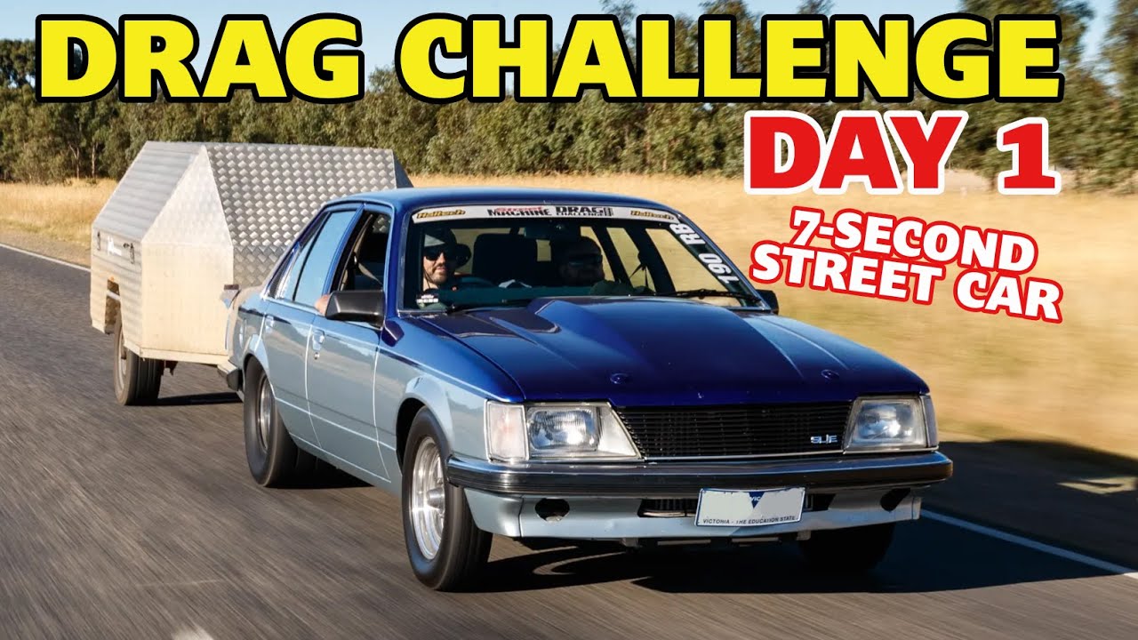 Drag Challenge 2022/23 - Day One - YouTube