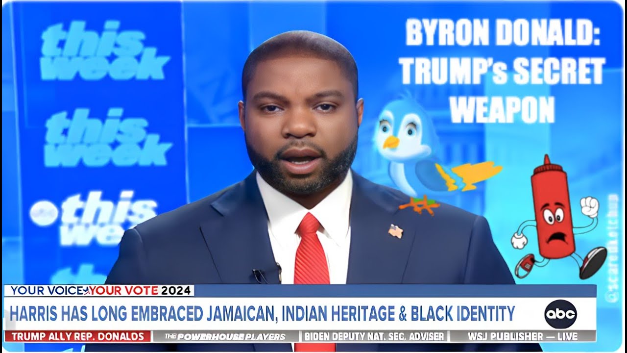 BYRON DONALDS Trump's Secret Weapon - A Scared Ketchup AI Exclusive ...