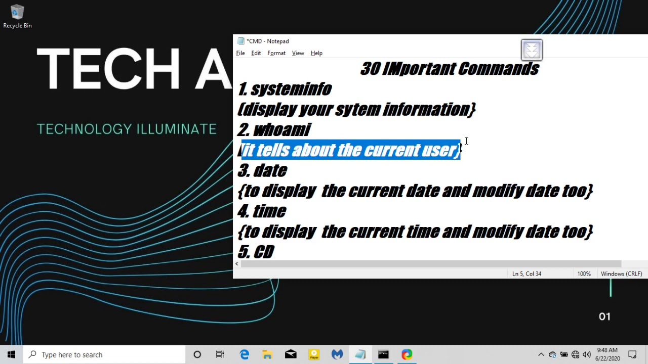 30 Command Prompt(CMD) - YouTube