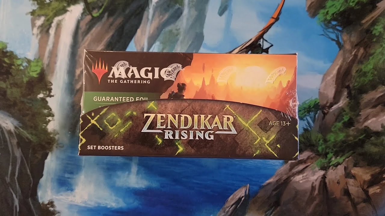 Zendikar Rising Set Box #1 of 2 for a Patreon - I adore The List - YouTube