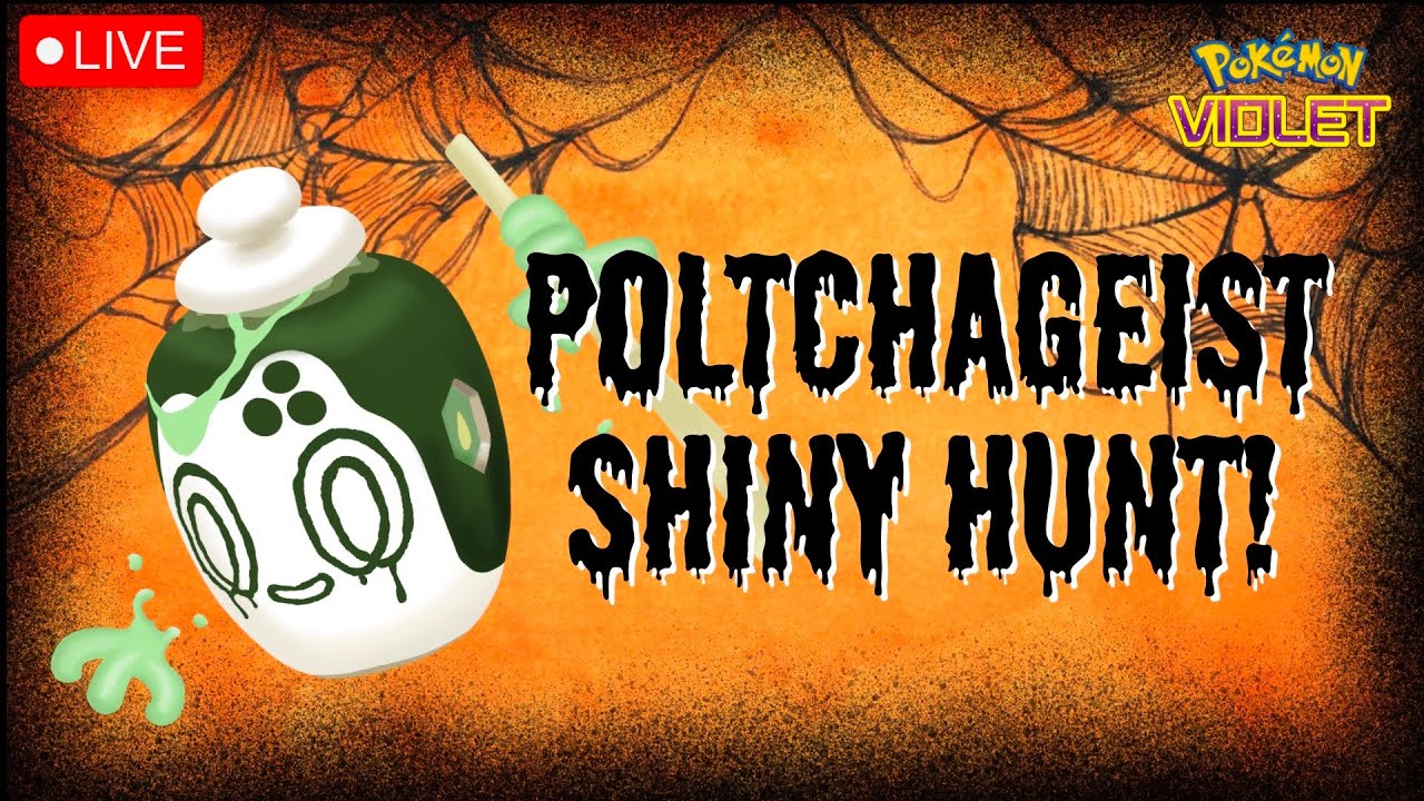 🔴 SPOOKY SHINY POLTCHAGEIST HUNT! (masuda method) | Live Stream ...