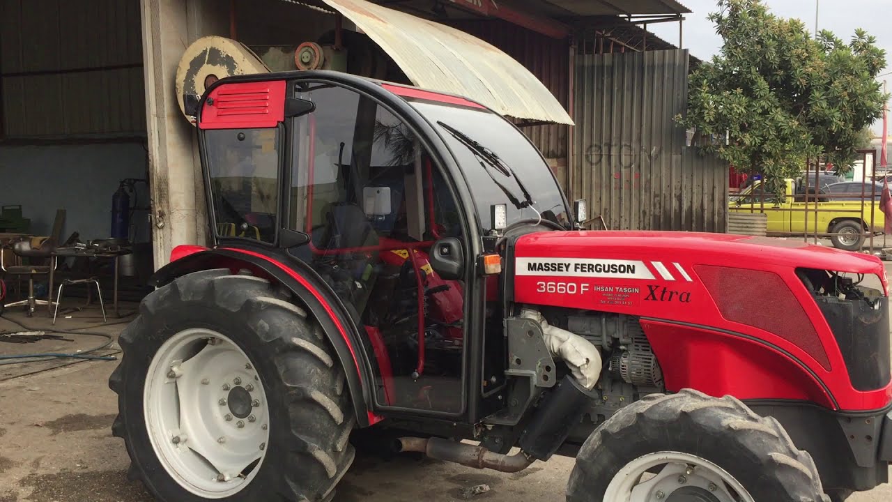 Massey Ferguson 3660 F Uzay Kabin. - YouTube