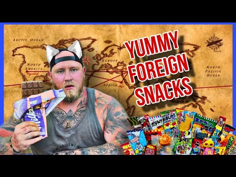 Caleb tries weeb snacks. - YouTube