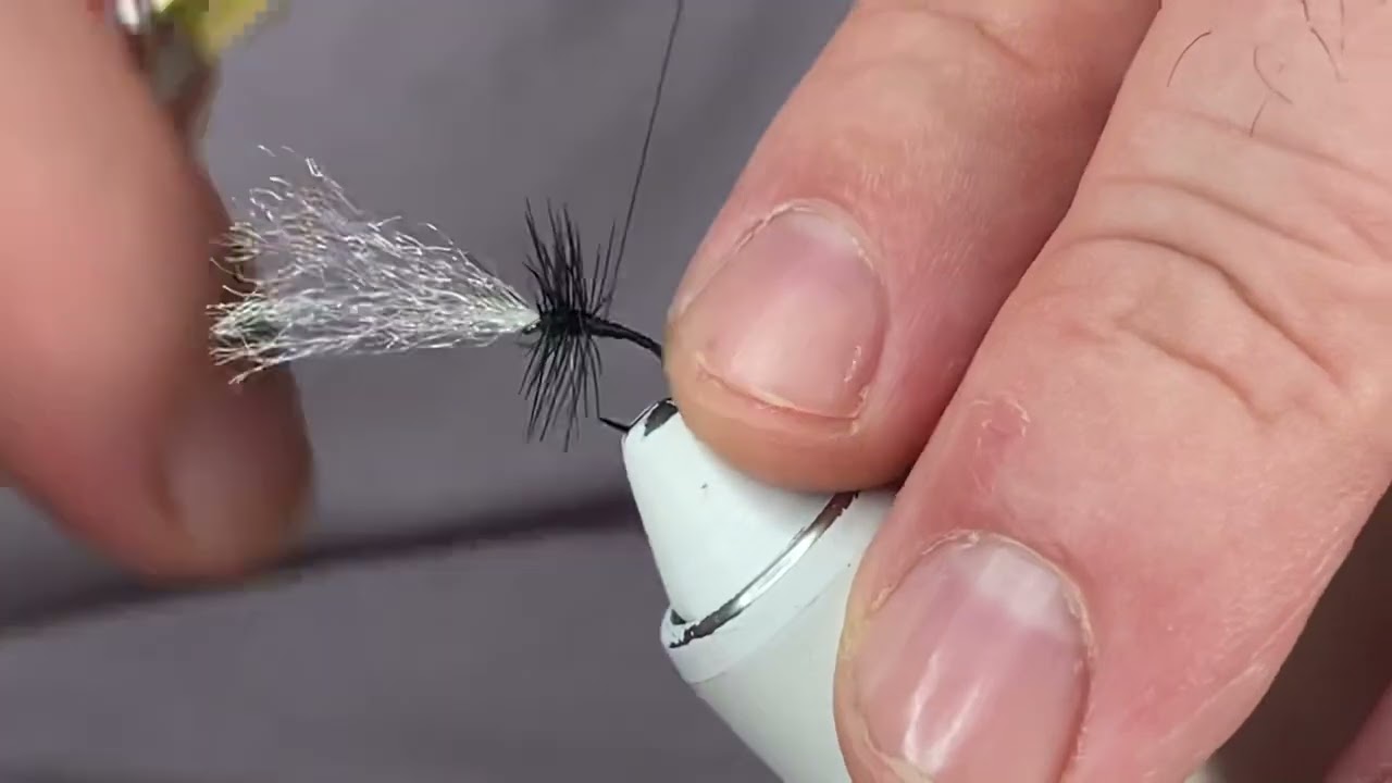 Adult Midge (dry fly) - YouTube