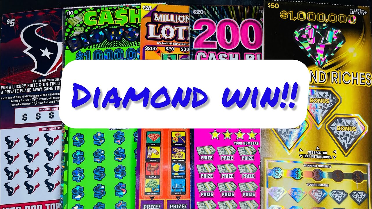Diamond Win 💎2X $50 Diamond Riches, Lotería, Cash Blowout and Go Texans ...