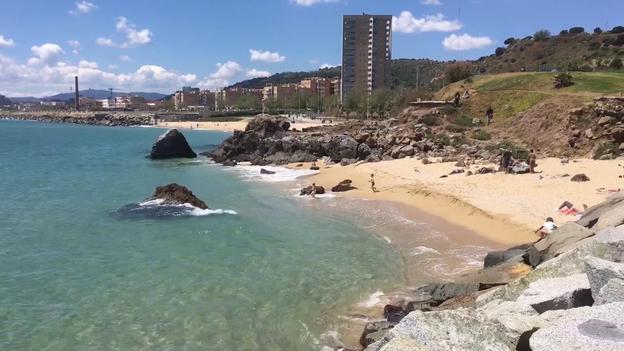 Playa Montgat - YouTube