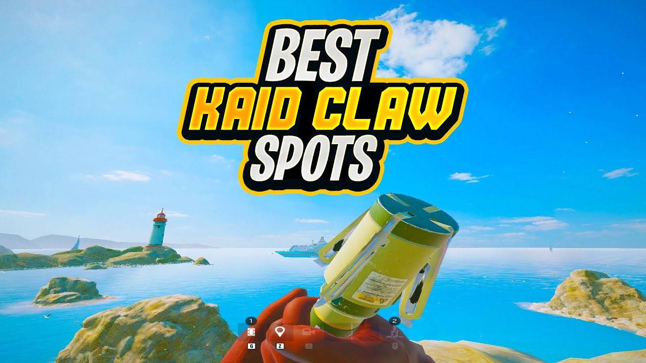 Best Kaid claw spots in Rainbow six siege[2021] - YouTube