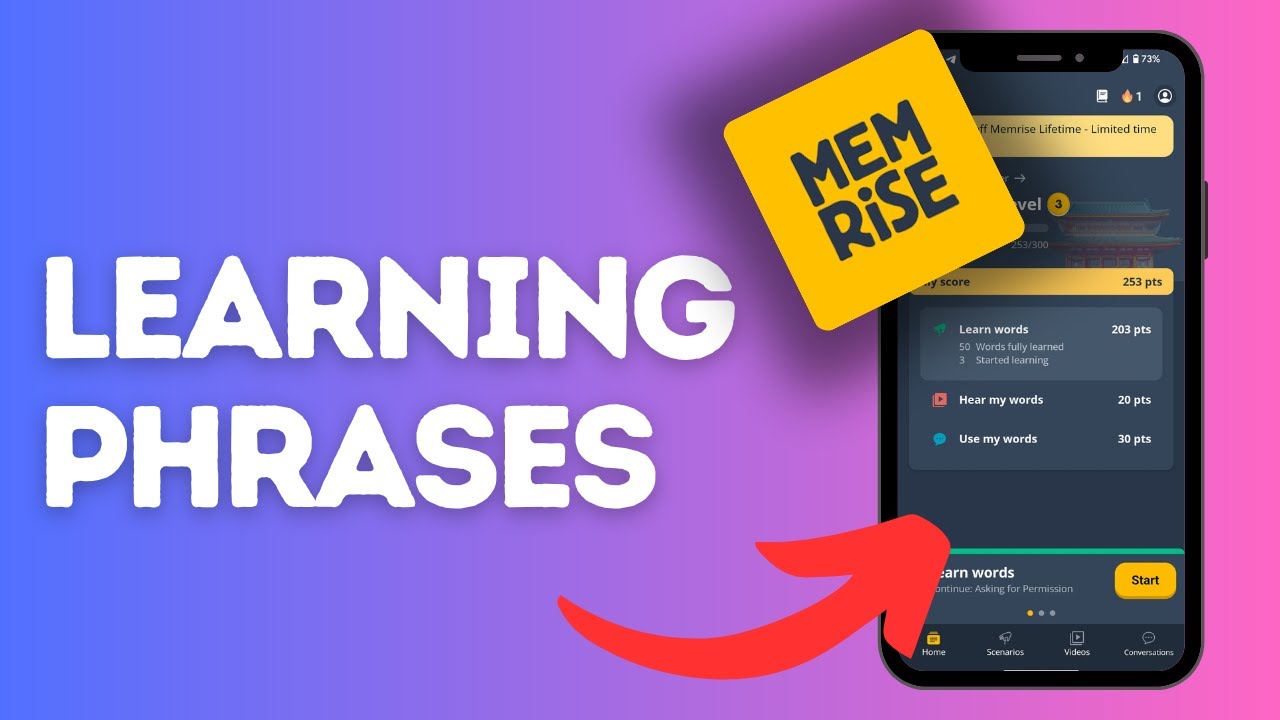 How to set learning phrases on Memrise? - YouTube