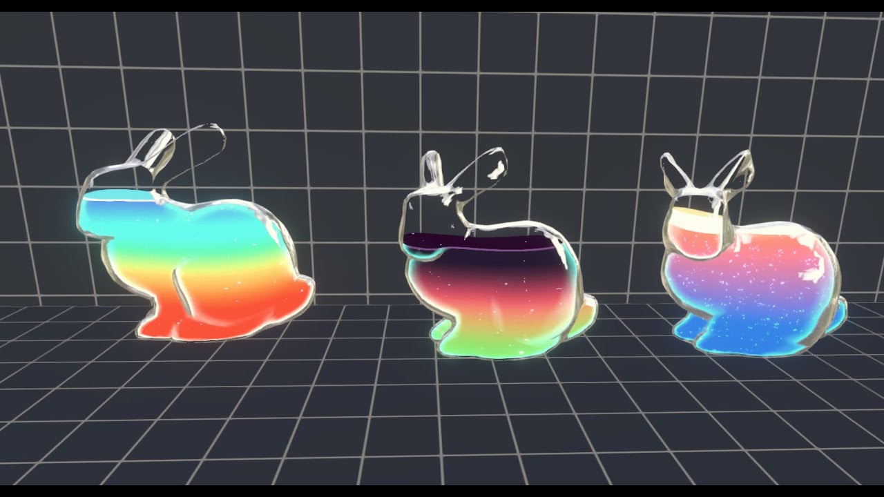 Unity liquid shader show - YouTube