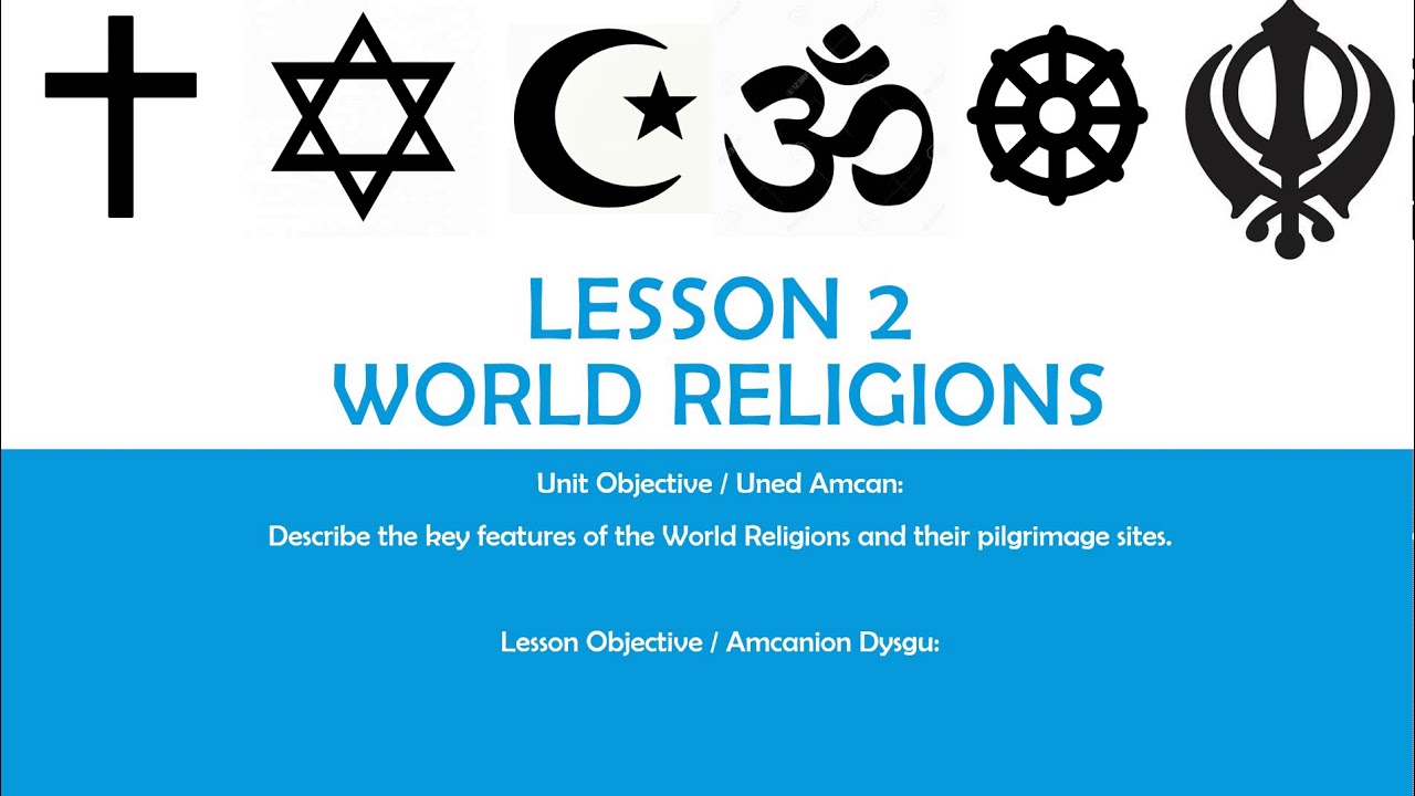 Year 7 Humanities Lesson 2 World Religions - YouTube