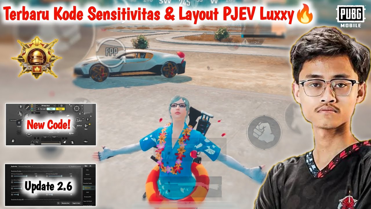 Sensitivitas Terbaik PUBG Mobile | Sensitivitas PJEV Luxxy Pubg Terbaru 2023 + Kode Layout PUBG ...
