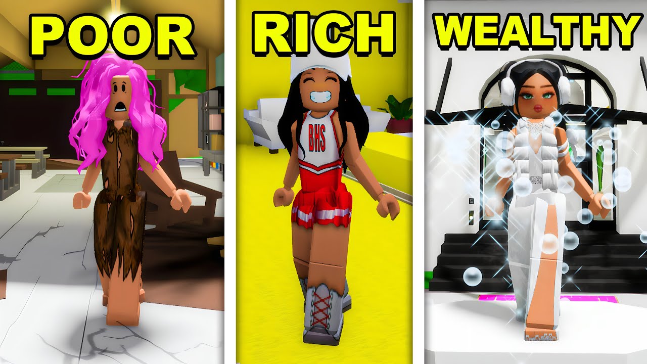 Brookhaven, But POOR to RICH to BILLIONAIRE ODER.. (Brookhaven RP🏡 ...