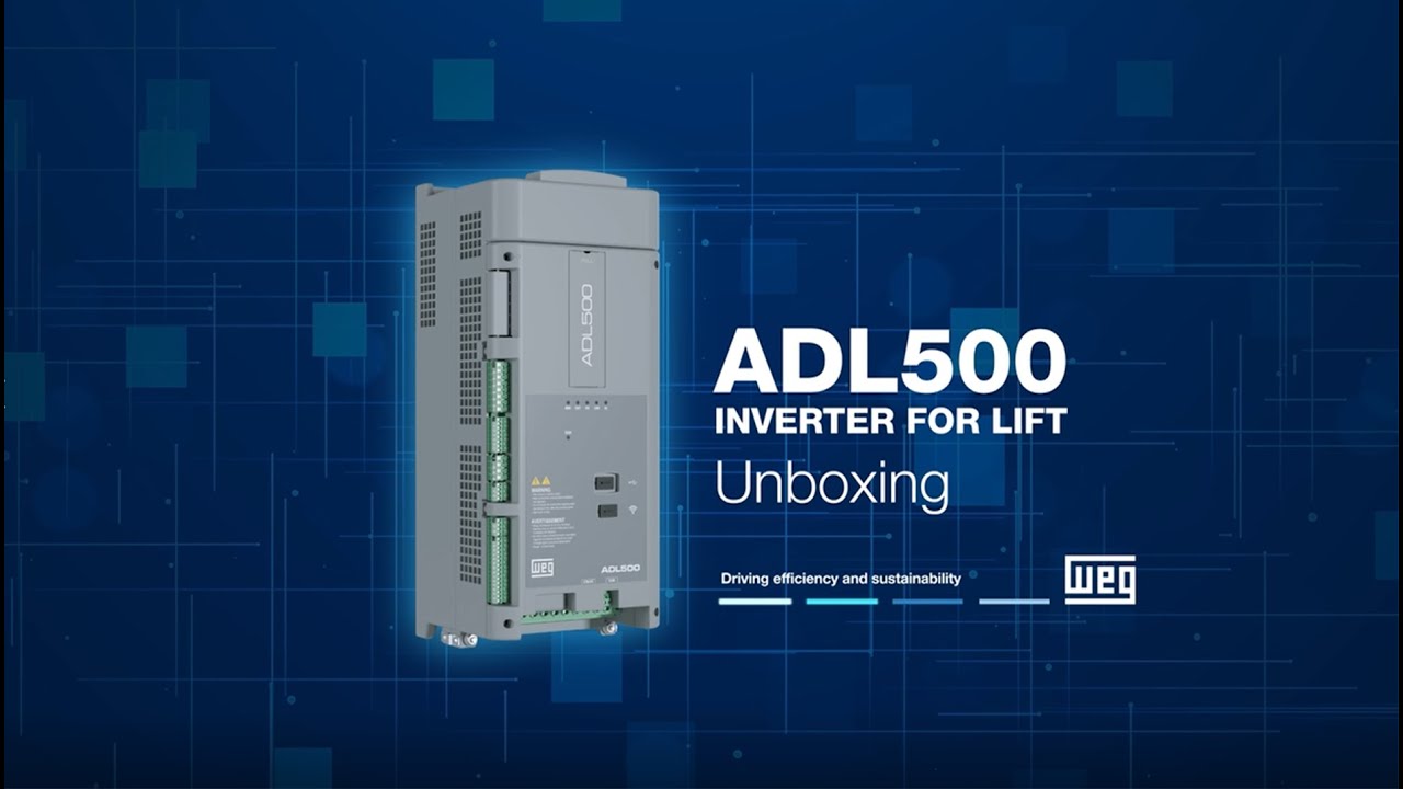 WEG ADL500 COMMISSIONING - UNBOXING - YouTube
