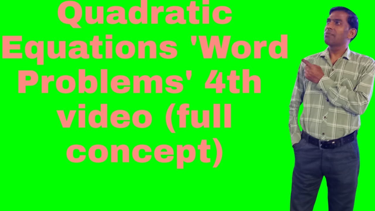 Class10(Quadratic equations) 4th video "Word problems"#roblox # ...