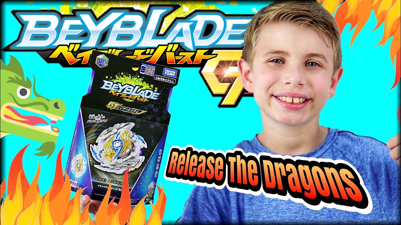 Unleash the Dragon! Beyblade Burst GT ZWEI LONGINUS - Unboxing / Review ...