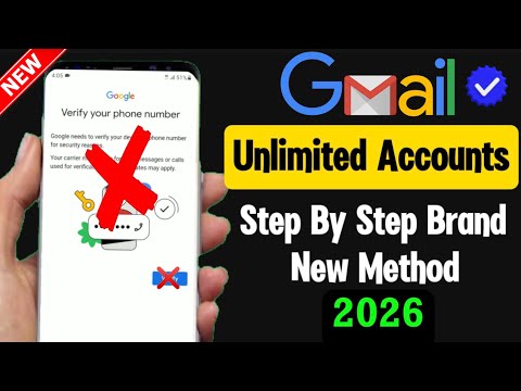 Create unlimited Gmail Account Without Verification ,OTP & Mobile Number 2026 || unlimited Gmail ids