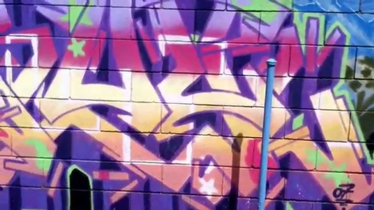 Colton's Graffiti Art - YouTube
