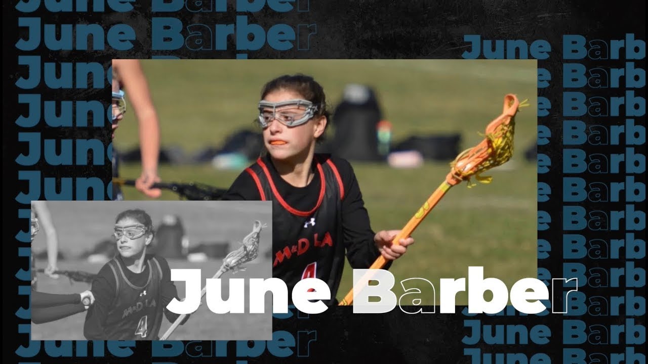 June Barber, 2025 Attack, M&D Lacrosse - YouTube
