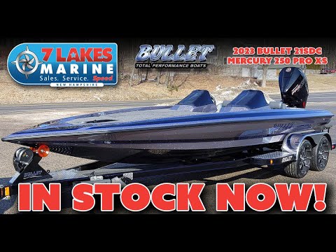 2023 Bullet 21SDC Bass Boat IN STOCK NOW at Seven Lakes Marine Services ...