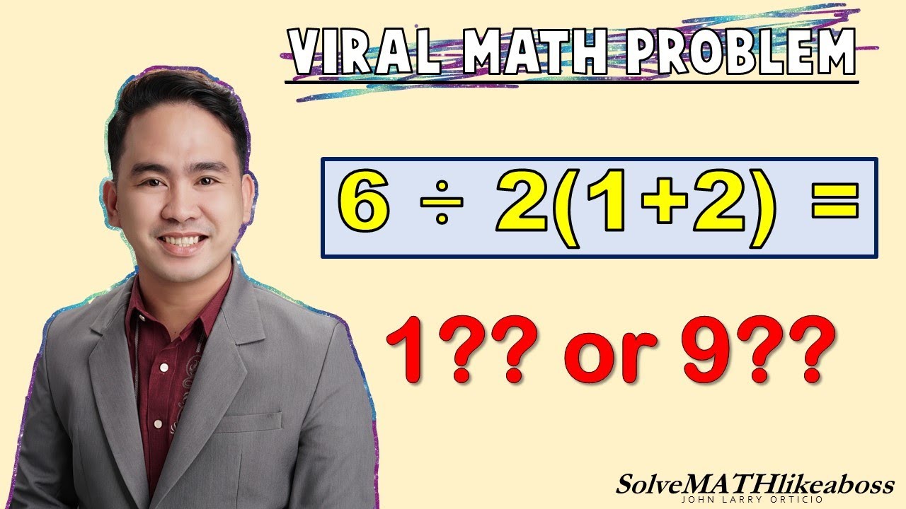 VIRAL MATH PROBLEM | ORDER OF OPERATIONS | PAANO ANG GAGAWIN? - YouTube