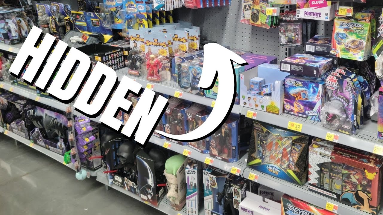 Hidden in Walmart Toy Aisle! - YouTube