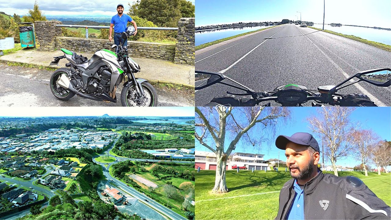 I spent 15 Years of my Life in this Town of New Zealand || Bike Ride ...