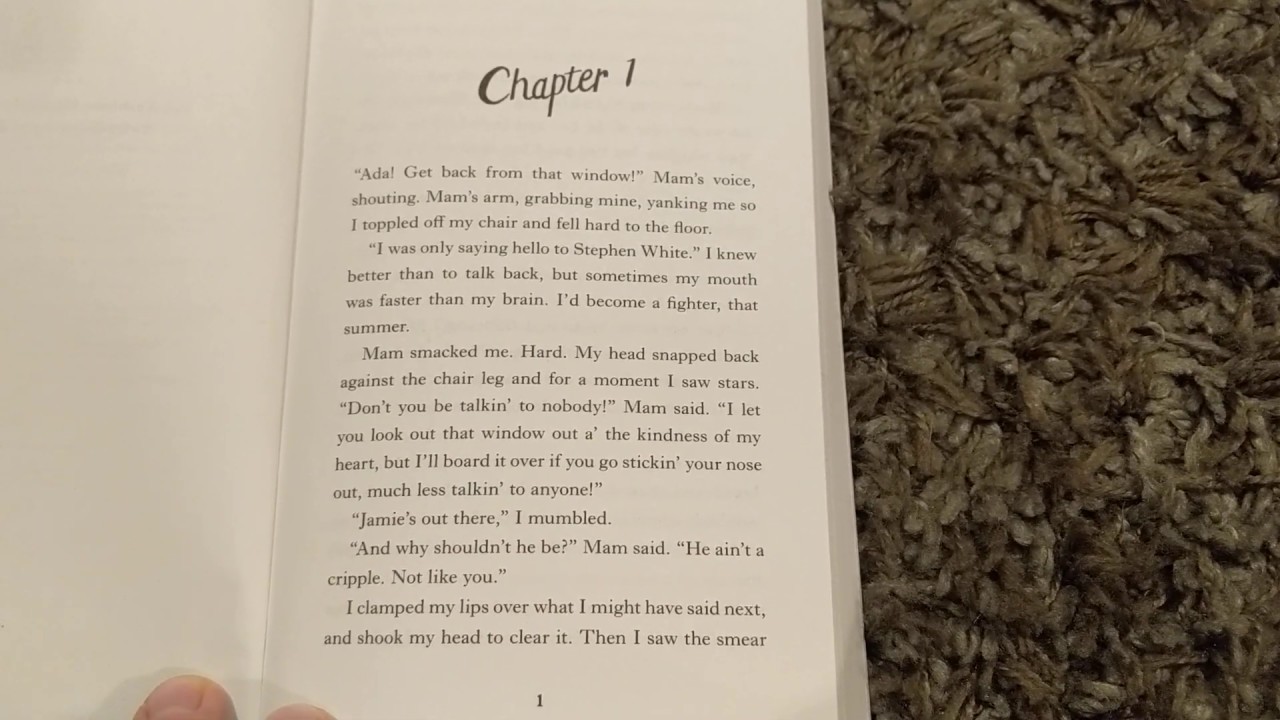 Chapter 1 "The War That Saved My Life" - YouTube