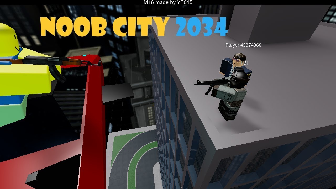 NOOB city 2034 (ROBLOX) - YouTube